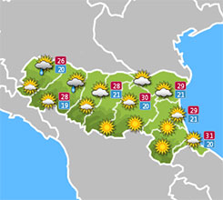 Weather forecast in Rimini